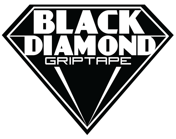 Old School Skateboard Rails - Black Diamond Griptape